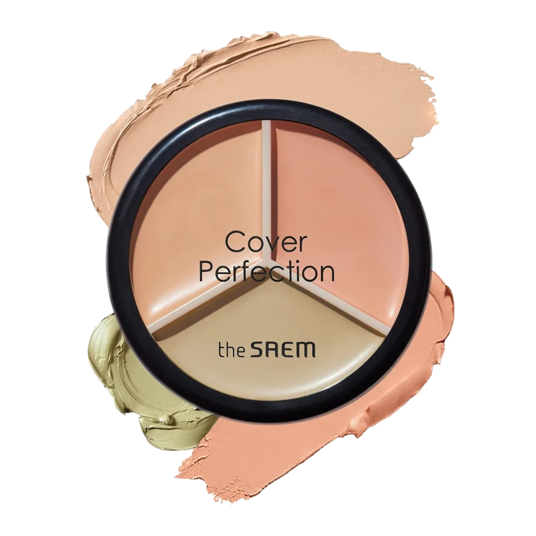 THE SAEM Cover Perfection Triple Pot Concealer (3 shades) | MYKSTYLE UK ...